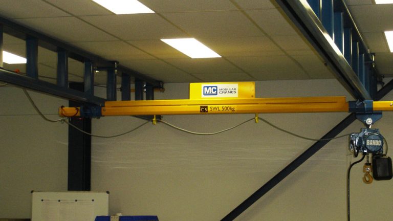 Ceiling Mounted Workstation Bridge Crane - Modular Cranes